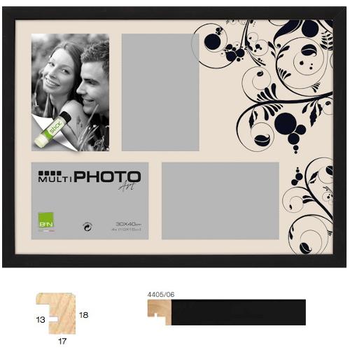 Cornici Multifoto - Bubola & Naibo Brooke multi art Cornice in legno ...