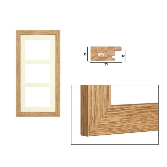 Cornici Multifoto - Cornice multifoto Bubola & Naibo 6110C03022550 ...