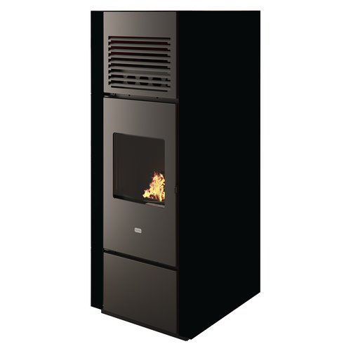 Stufa Pellet - Stufa pellet Punto Fuoco 901665500 NIA Nero goffrato