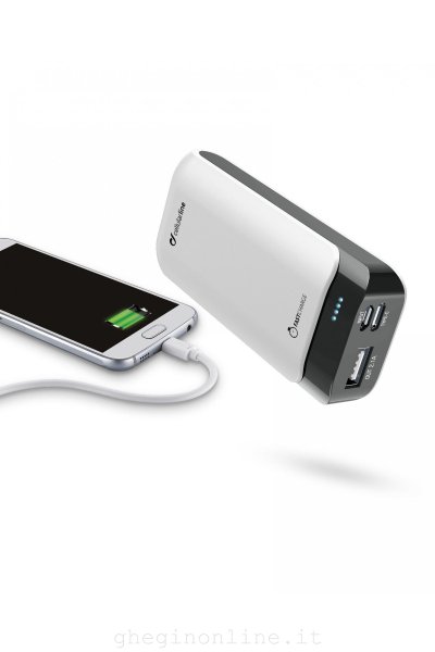 Power Bank - Cellularline PowerUp 5200 batteria portatile Litio 5200 ...