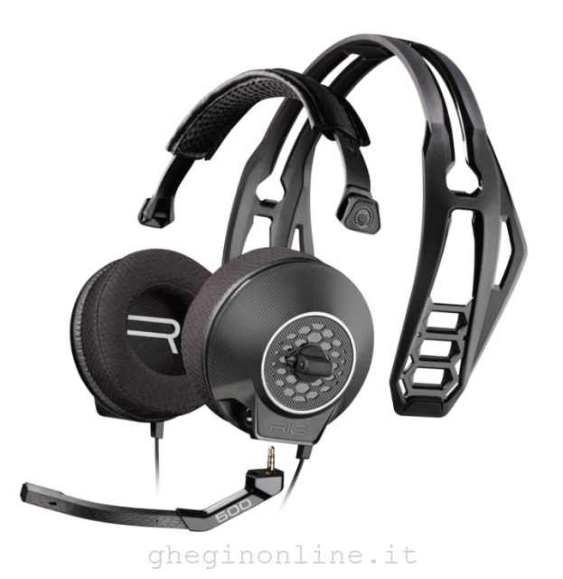 cuffie - POLY RIG 500HS Cuffia Padiglione auricolare Connettore 3.5 mm Nero