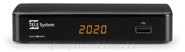 Ricevitore digitale - TELE System FACILE/01 T2HEVC (no PVR) Ethernet ...