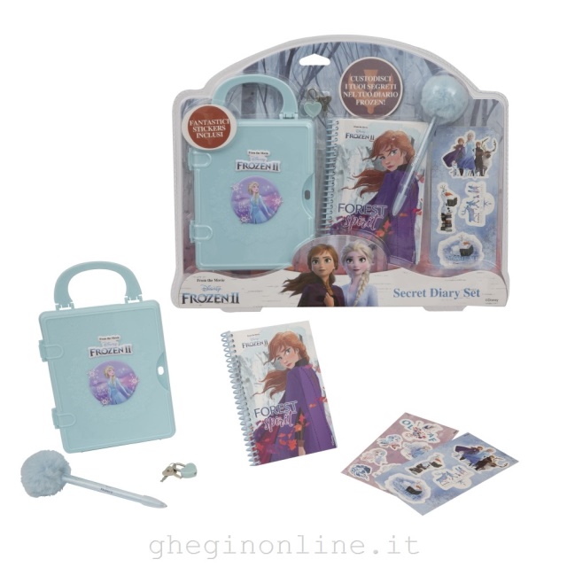 Diari Agende e Rubriche - Giochi Preziosi FRG13000 Frozen Set Diario ...