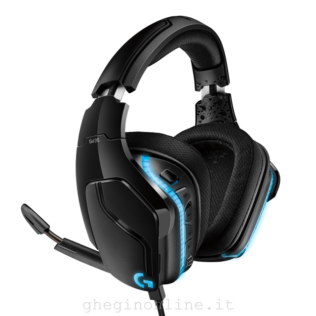 Accessori game pc - Cuffie gaming Logitech G Series G635 7.1 RGB 981-000750