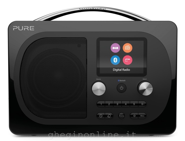 Radio portatile - Pure Evoke H4 Prestige Edition Portatile Digitale Nero