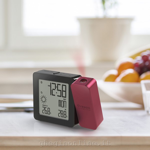 Stazioni barometriche - Oregon Scientific BAR368P Nero, Rosso