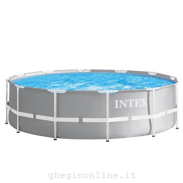 Piscina fuori terra - Intex 26724GN, 14614 L, Piscina con bordi, Adulti ...